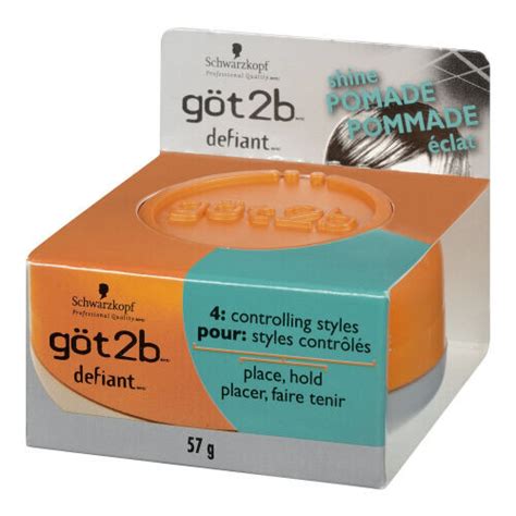 Got2b Schwarzkopf Got 2b Defiant Pomade Ingredients