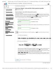 Exercise Bayes Rule And The False Positive Puzzle Lec 2 Conditioning And Bayes Rule 6 Pdf 29