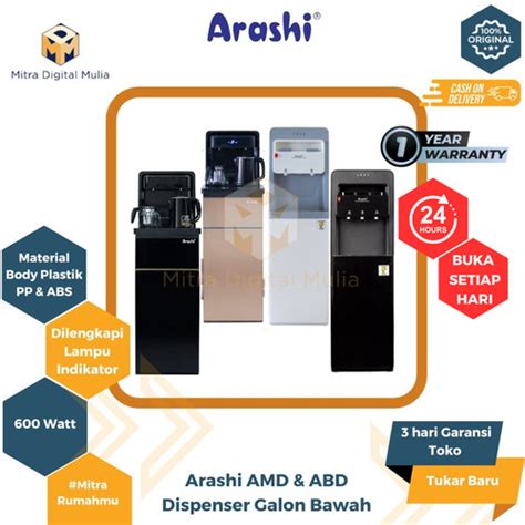 Promo Cod Arashi Amd 01 B Amd 02 Bc Dispenser Galon Bawah Amd01b Amd02bc Amd 02bc Black