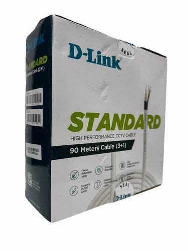 D Link Cctv Dcc Cal 180 3 180mtr Standard Cable At ₹ 2050 Roll Cctv