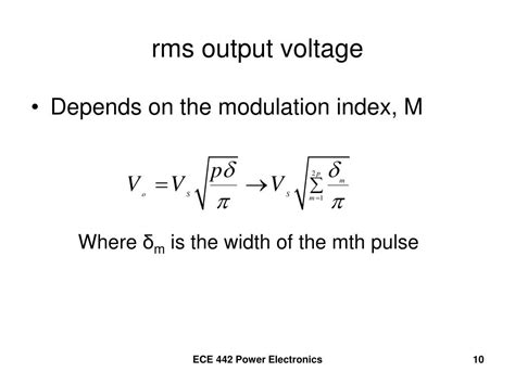 ppt sinusoidal pulse width modulation powerpoint presentation free