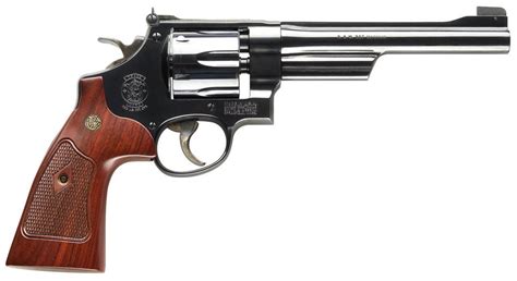 Smith And Wesson Model 27 Classic 357 Magnum With Square Butt Walnut