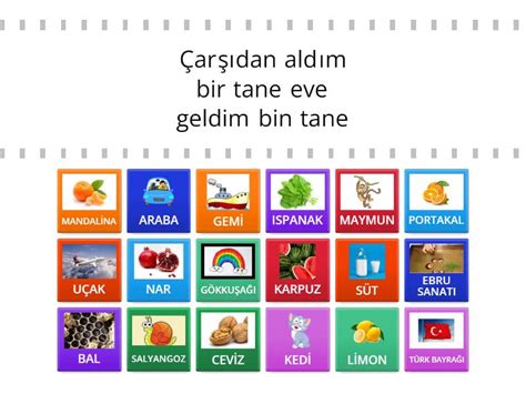 Bilmeceler Okul öncesi Eşleşmeyi Bul