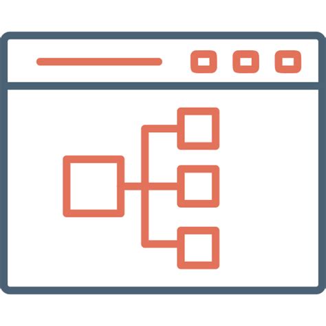 Flow Chart Generic Outline Color Icon