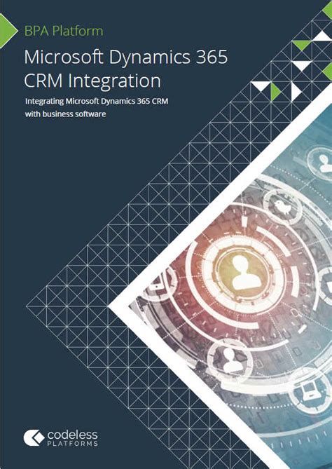 Microsoft Dynamics 365 Crm Integration Codeless Platforms