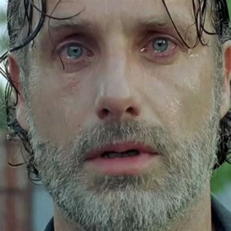 Rick Grimes Llorando