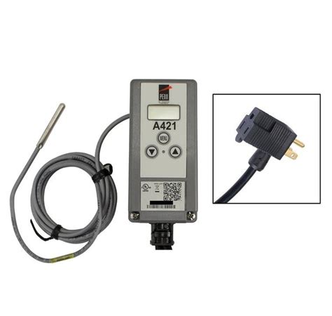 Single Stage Temperature Controller With Sensor Duty Cycle Timer 24