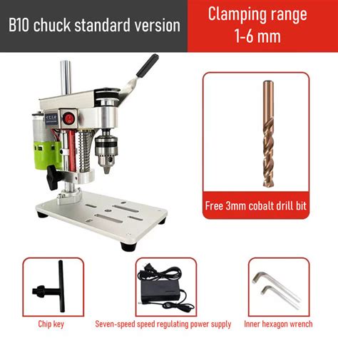 Mini Desktop Variable Speed Drill Press Precision Drilling Machine Enginediy