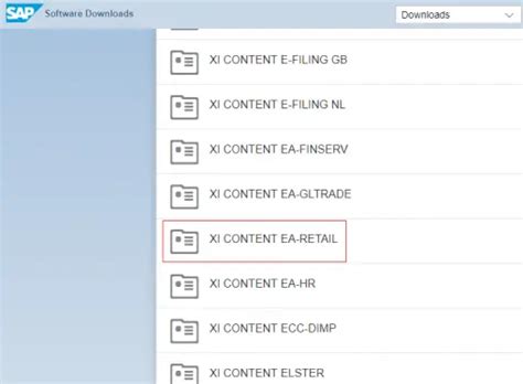How To Import Standard Esr Content To Pipo Sap Integration Hub
