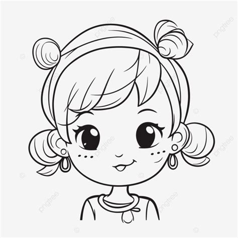 Gambar Sketsa Kartun Cewek