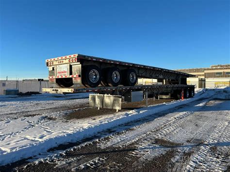 Doepker 53 Galvanized Flat Deckflatbedhighboy Trailer 2024 Calgary