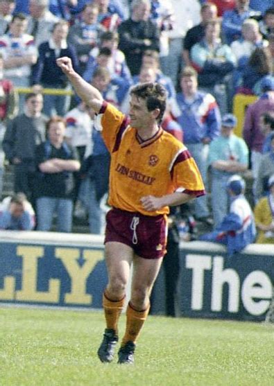 Dougie Arnott Of Motherwell In 1991 Motherwell Football