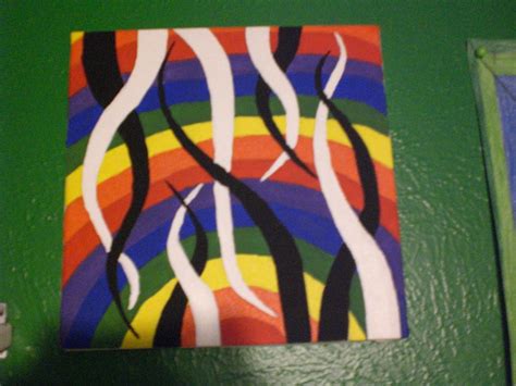 Rainbow Squiggles Squiggles Art Projects Rainbow