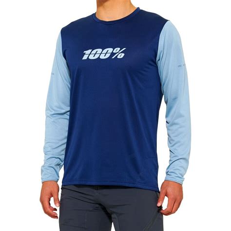 100 Ridecamp Long Sleeve Jersey Mens Bike