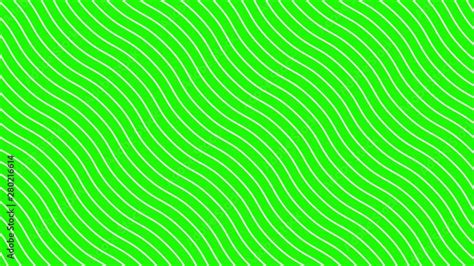 White Curved Lines In Dynamic Wave Motion Green Background Future Geometric Diagonal Lines