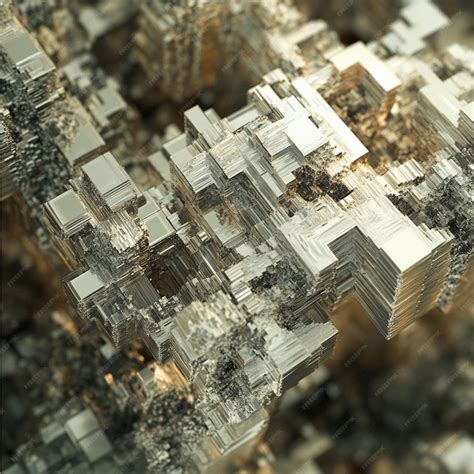 A Detailed View Of Dislocation Lines In A Metal Crystal Structure Under Stress Premium Ai