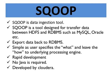sqoop