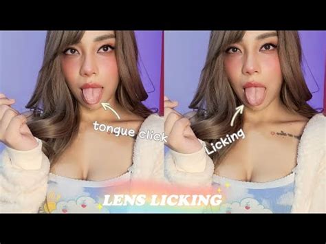 Asmr Lens Licking Tongue Clicking 👅 Asmr Lenslicking Tongueclicking