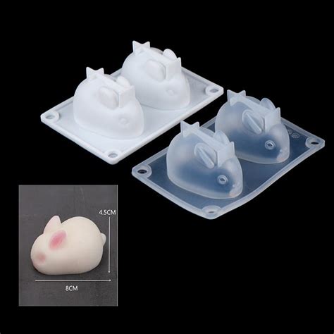 3d Silicone Rabbit Mold Etsy