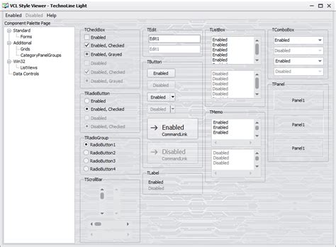 New Vcl Style From Delphi Third Party Delphi New Vcl Style From Delphi Third Party Delphi