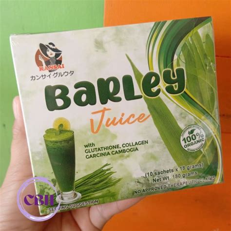 Cbh Barley Juice By Kansai With Glutathione Collagen And Garcinia