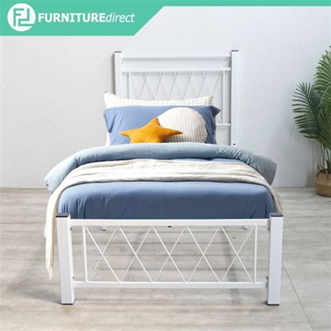 Loft Design Elsa Single Size Metal Bed Frame Katil Single Besi Lazada