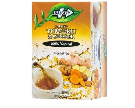 Dalgety Tumeric And Ginger Tea 40g Afro Caribbean Tingz