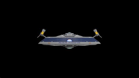 3d Model Star Trek Ss Eleos Xii Starship Vr Ar Low Poly Cgtrader