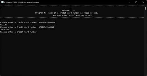 Github Ayushh7creditcardvalidator Project On Validating Credit Card Numbers Using Luhns