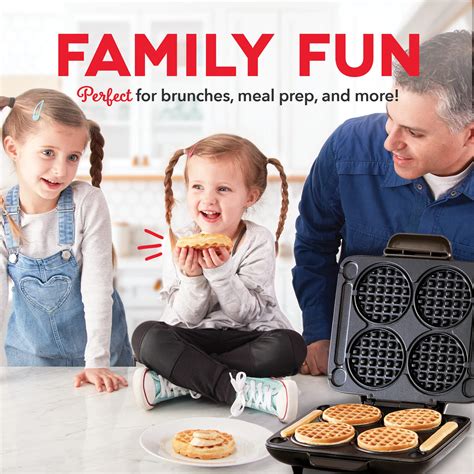 Dash Multi Mini Waffle Maker Four Mini Waffles Perfect