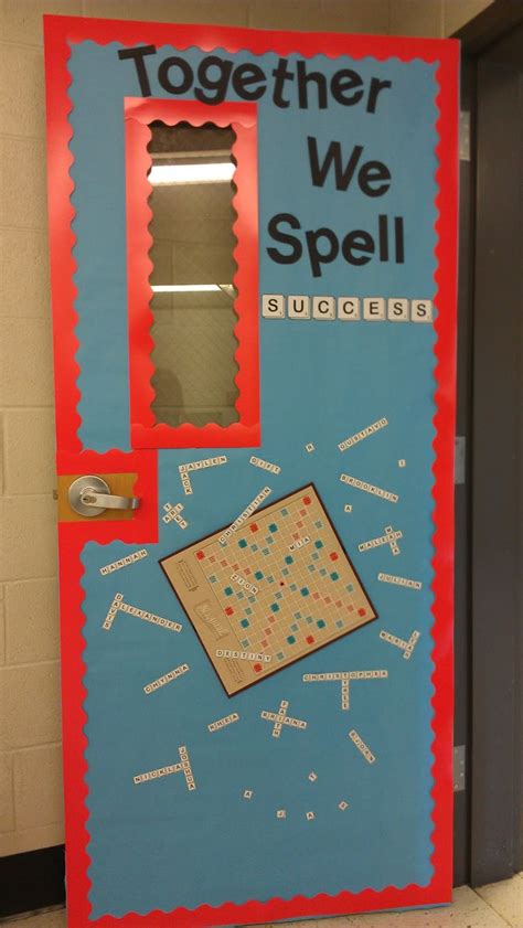 Scrabble Theme For Preschool Bulletin Board