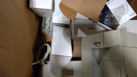 Pallet With Printer And More 5 Pieces Property Room