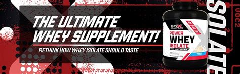 Biox Power Whey Isolate Protein Powder 100 Pure Whey Isolate 30g