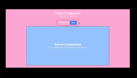 Proper Way To Use Server Component Inside A Client Component In Nextjs