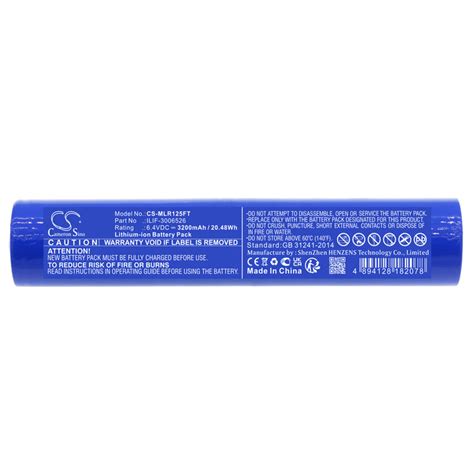 Maglite Ml125 Ml150lr Ml150lrx Flashlight Replacement Battery
