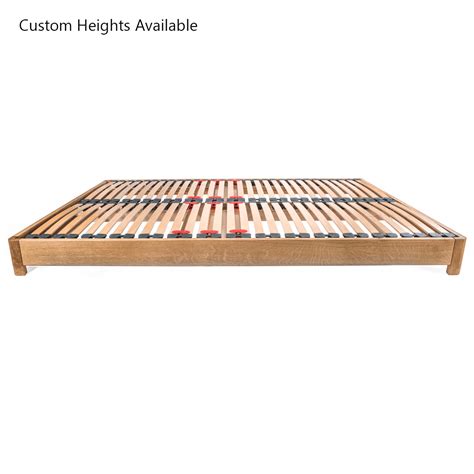Darwin Oak Bed Frame Radius Legs