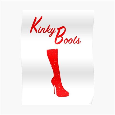 Kinky Boots Musical Design Premium Matte Vertical Poster Sold By