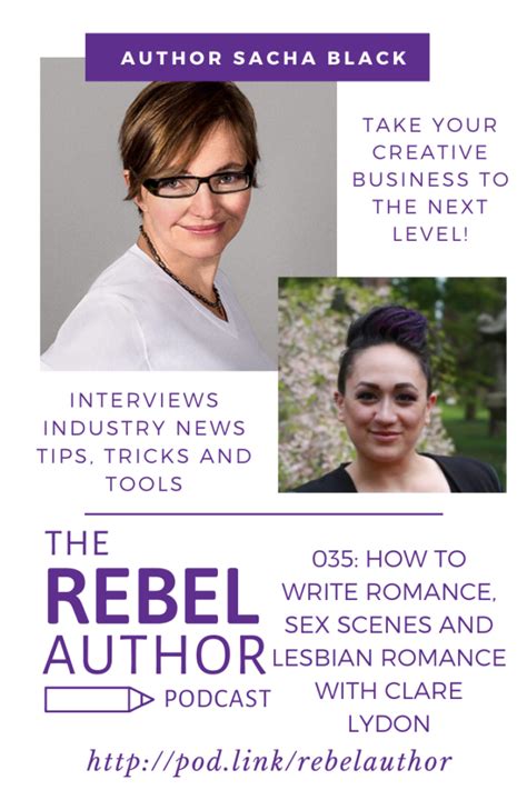 035 How To Write Romance Sex Scenes And Lesbian Characters With Clare
