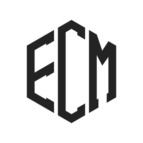 Premium Vector Ecm Logo Design Initial Letter Ecm Monogram Logo Using