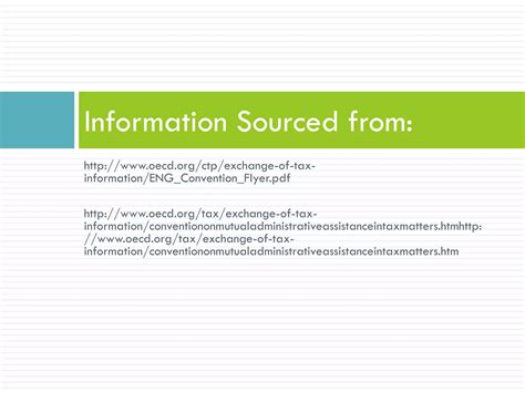 Your 8 Questions On The Oecd Multilateral Convention On Mutual Administrative Assistance In Tax