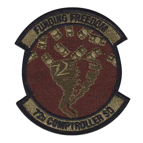 72 Cpts Morale Ocp Patch 72nd Comptroller Squadron Patches