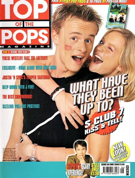 Top Of The Pops Magazine 2000 0600 Issue 64 S Club 7 Cover