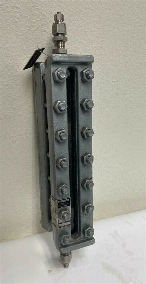 Penberthy Model Tm Liquid Level Gage 1tm8 1 Section Glass Size 8
