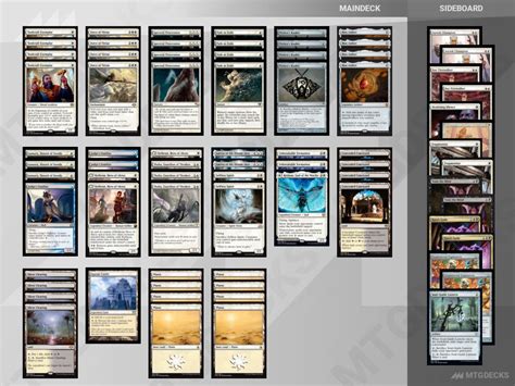 Mono White A Modern Deck By Yamazaki Yuuya • Mtg Decks