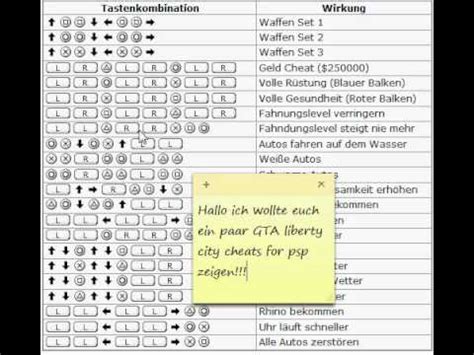 Gta Liberty City Stories Cheats For Psp Youtube