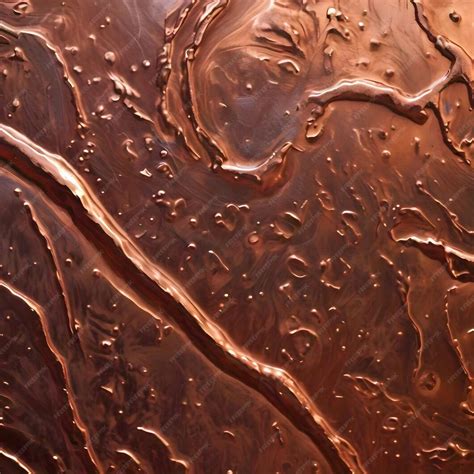 Raw Copper Metal Surface With Subtle Textured Details And Natural Shine Premium Ai Generated Image