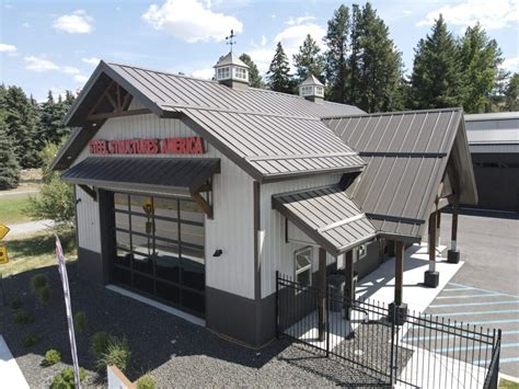 Steel Buildings Contractor Sales Office Spokane Valley Wa Steel Structures America