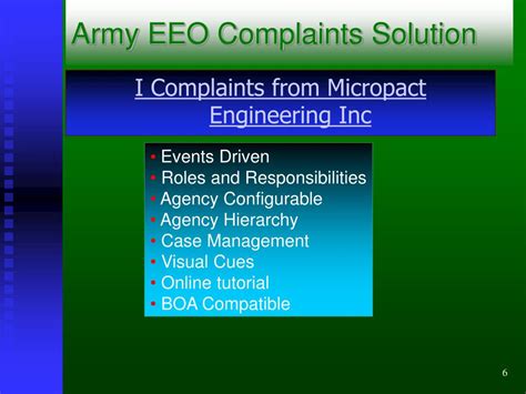 Ppt Army Eeo Complaints Solution Powerpoint Presentation Free