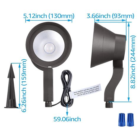8 Pack Of Als03 Directional Spot Lights Led Spotlights