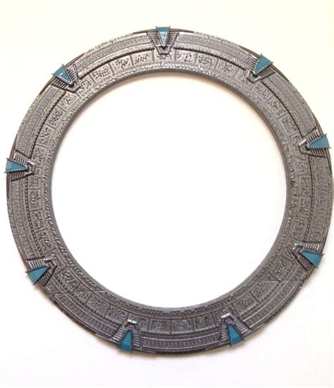 Large Stargate Atlantis Gate Model Ring Replica 11 1 4 28 6cm Ebay